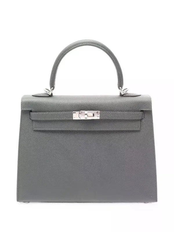 Hermès 25 Kelly Leather Tote Bag