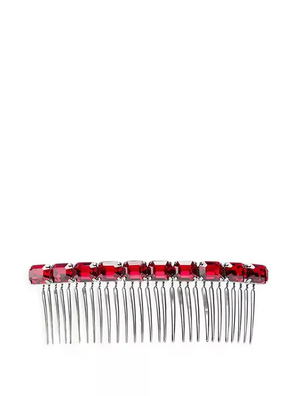 MAISON MICHEL Sofia Crystal-embellished Hair Comb