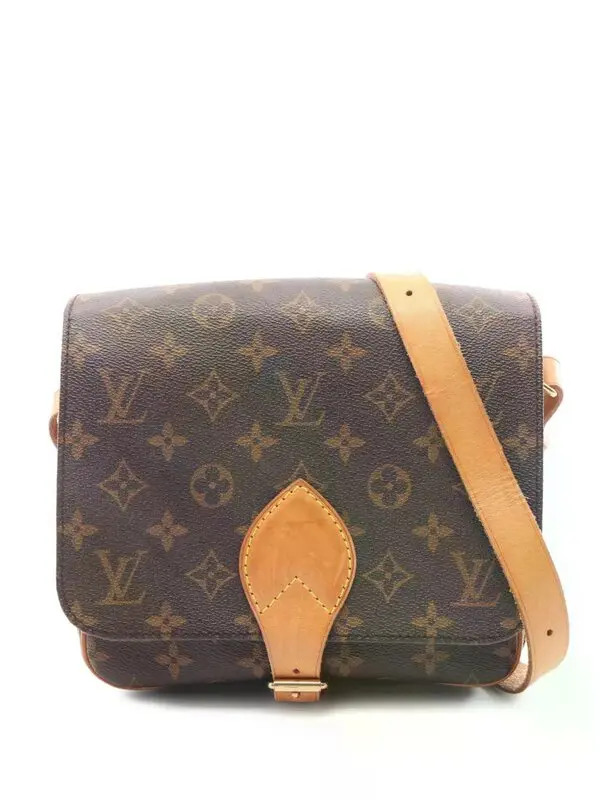 LOUIS VUITTON Monogram Cartesier Mm Shoulder Bag - Brown