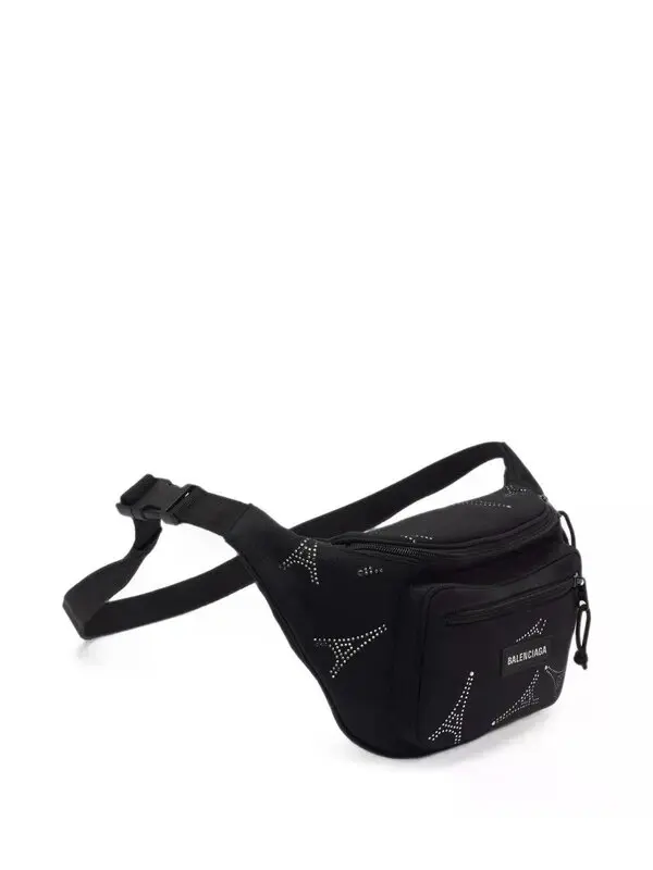 Balenciaga Explorer Crystal-embellished Belt Bag