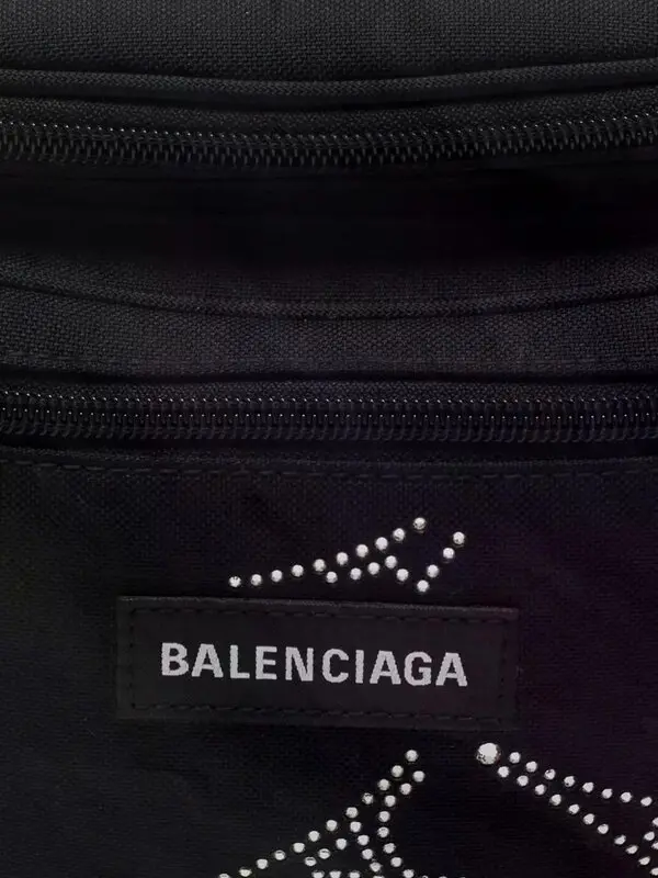 Balenciaga Explorer Crystal-embellished Belt Bag