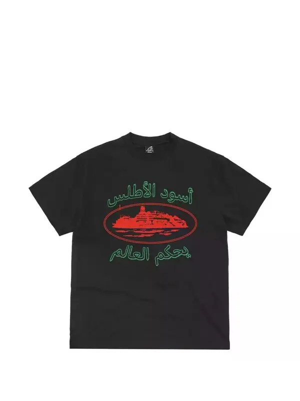 CORTEIZ Alcatraz Morocco Logo-print T-shirt