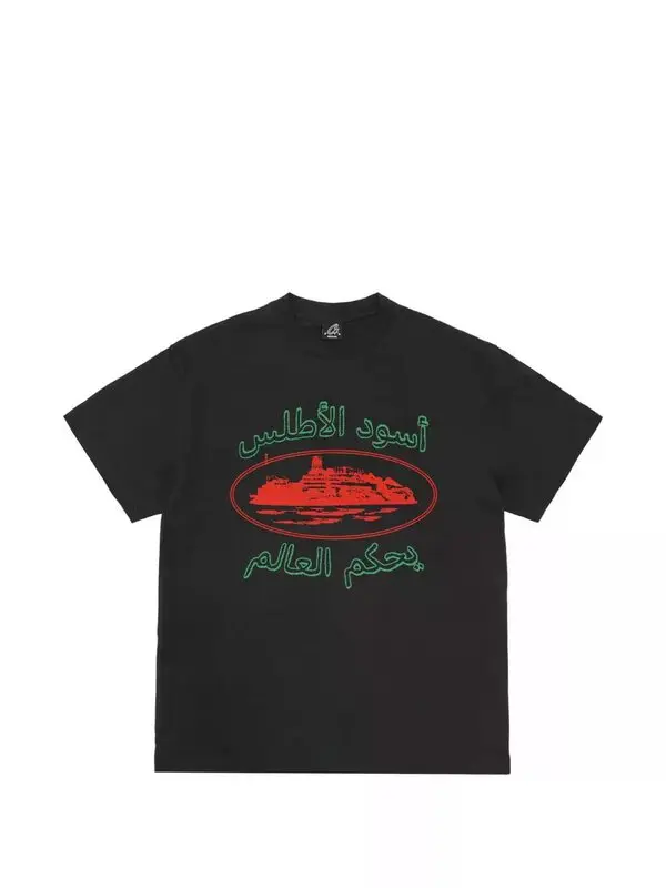 CORTEIZ Alcatraz Morocco Logo-print T-shirt