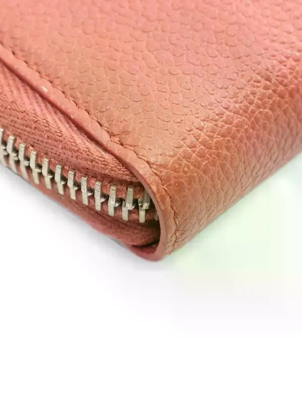 Saint Laurent 2010s Liv Gauche Zip-around Wallet