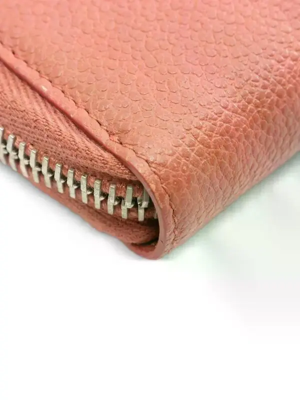 Saint Laurent 2010s Liv Gauche Zip-around Wallet