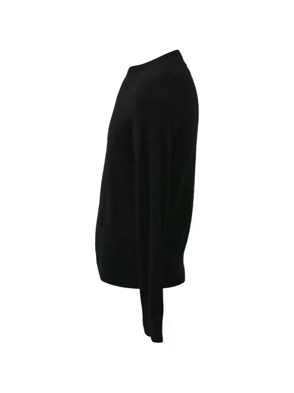 Saint Laurent Crew Neck Long Sleeve Wool Sweater