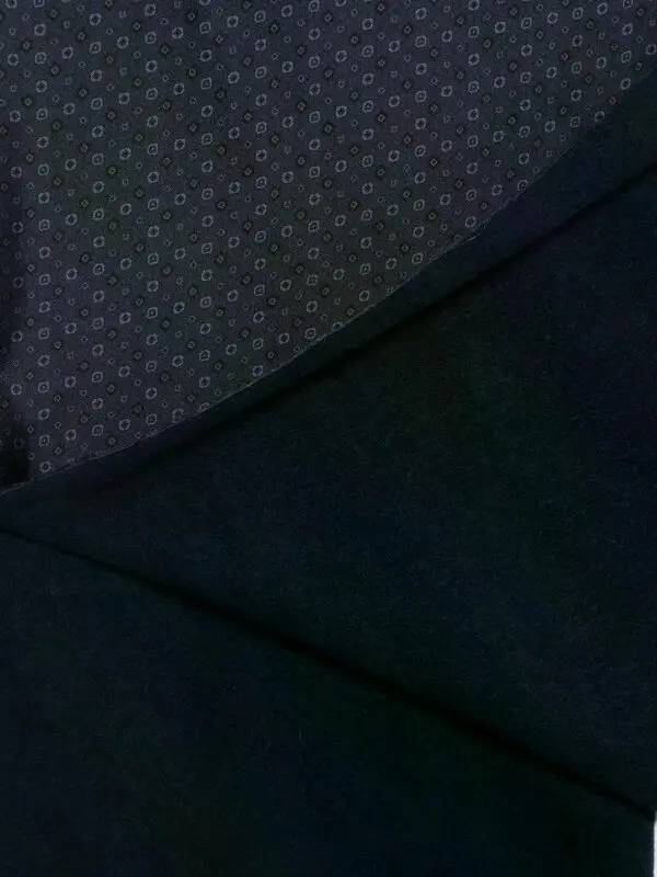 FERRAGAMO Geometric-print Fringed Scarf