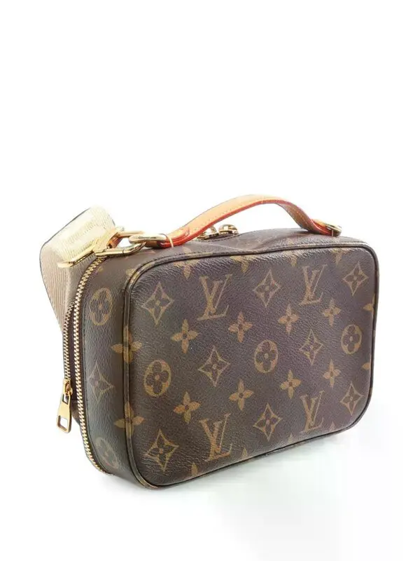 LOUIS VUITTON Monogram Mini Utility Bag - Brown