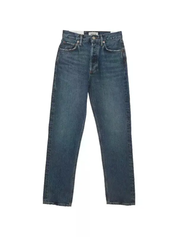 AGOLDE Distressed Straight-fit Jeans