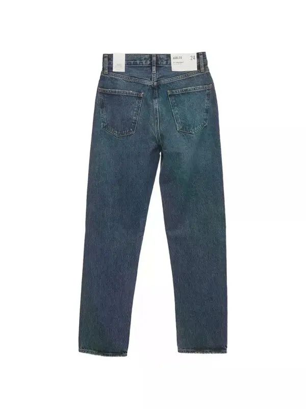 AGOLDE Distressed Straight-fit Jeans