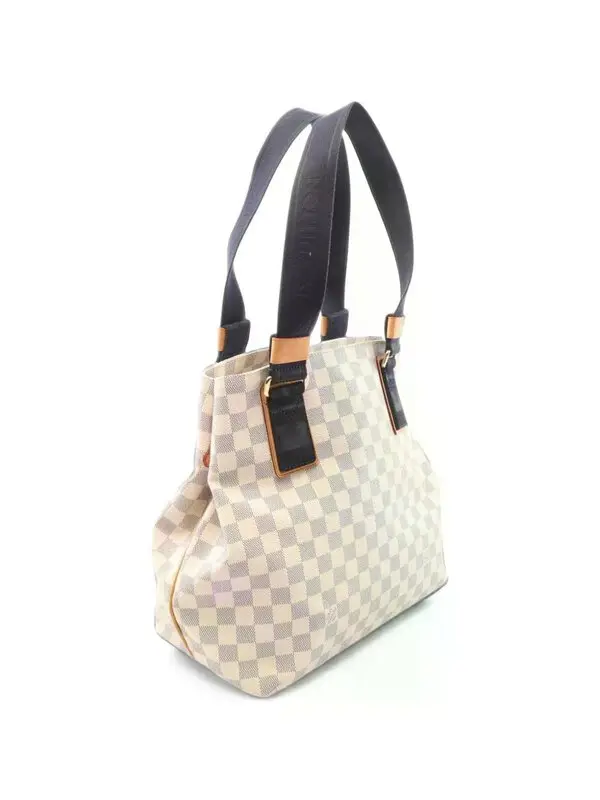 LOUIS VUITTON 2012 Pm Damier Azur Hippopotamus Tote Bag