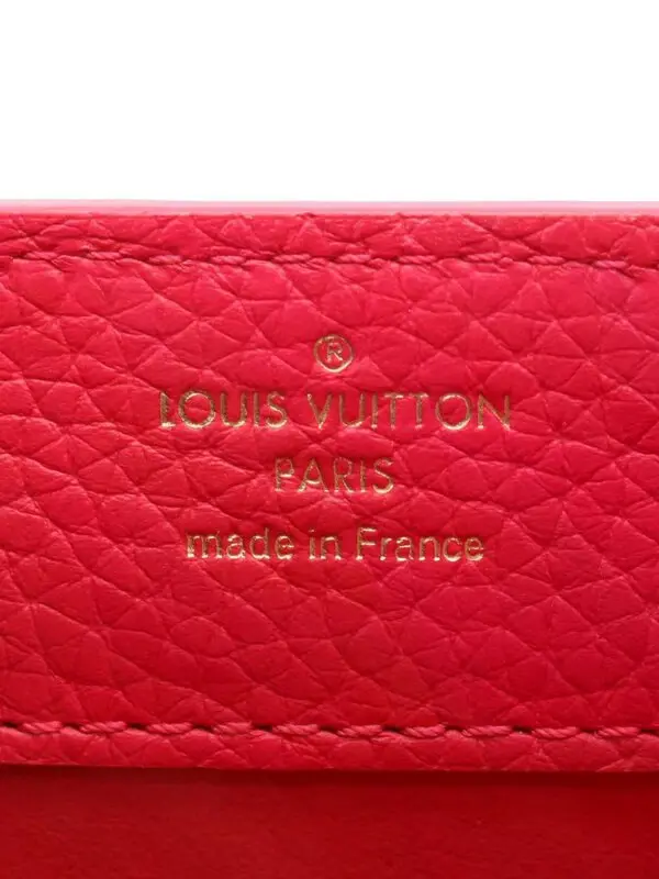 LOUIS VUITTON 2010s Mini Capucines 2-way Tote Bag - Pink