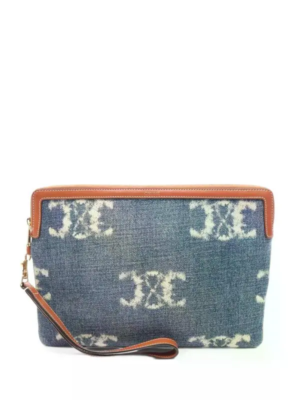 Celine Triomphe Clutch Bag