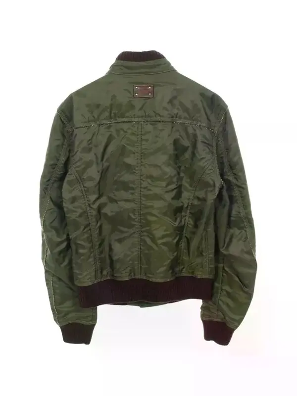 Dolce & Gabbana Button-up Bomber Jacket