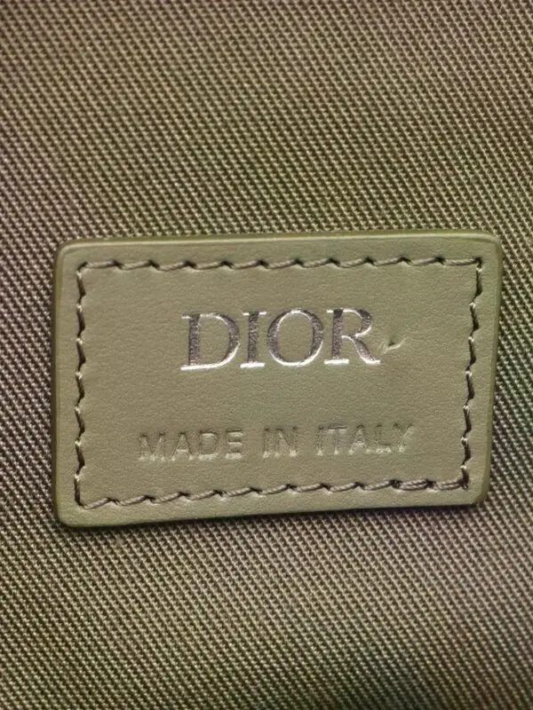 Dior Cd Diamond Canvas Sling Bag