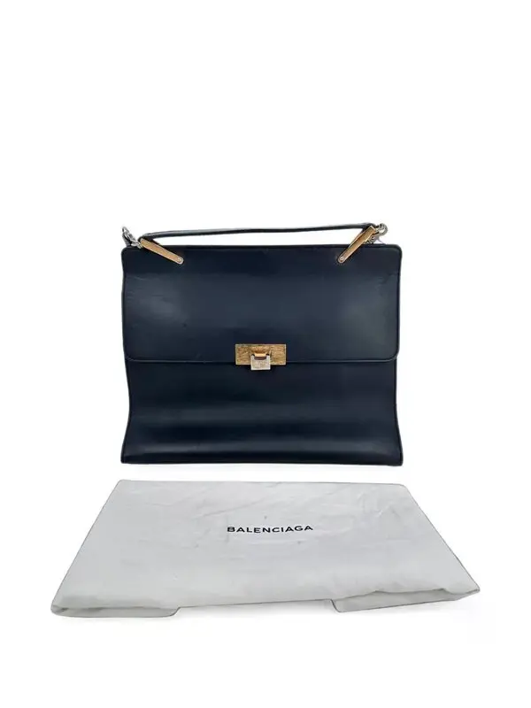 Balenciaga Le Dix Cartable Top Handle Bag - Black