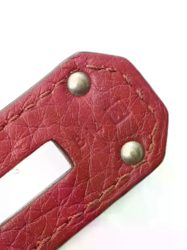Hermès 2010 34 Gypsiere Shoulder Bag - Red