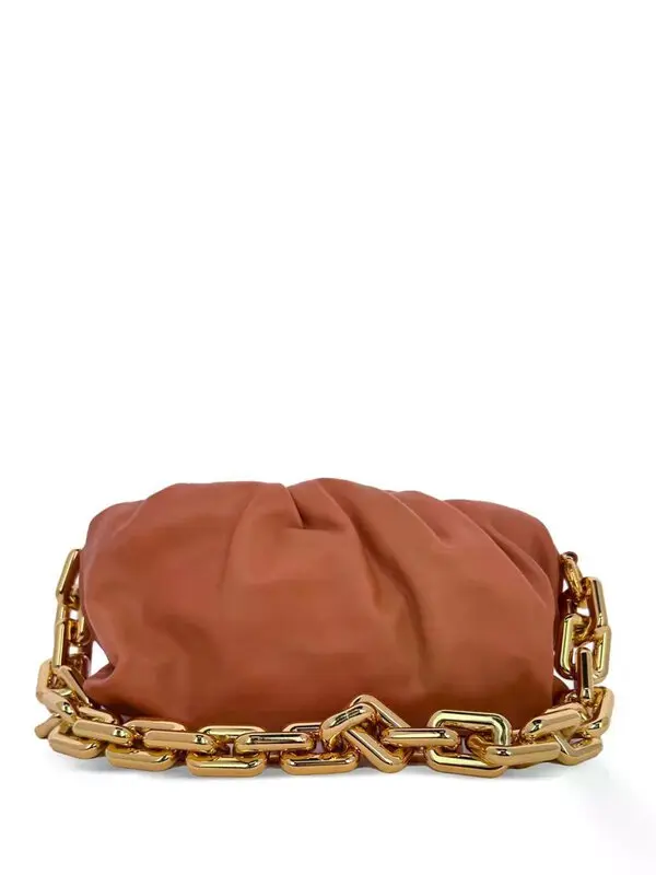 Bottega Veneta Chain Pouch Shoulder Bag - Orange