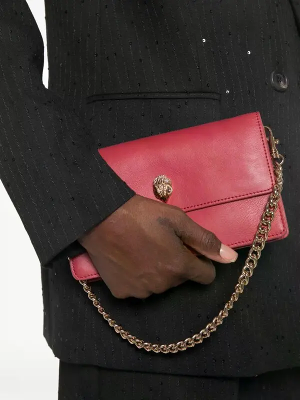 Kurt Geiger Small Sloane Soft Shoulder Bag - Red