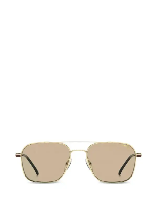 Carrera Eyewear Rectangle Frame Double Bridge Sunglasses