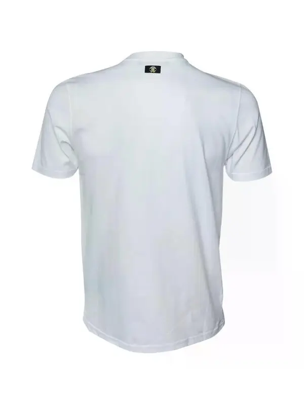 Roberto Cavalli Logo-embroidered T-shirt