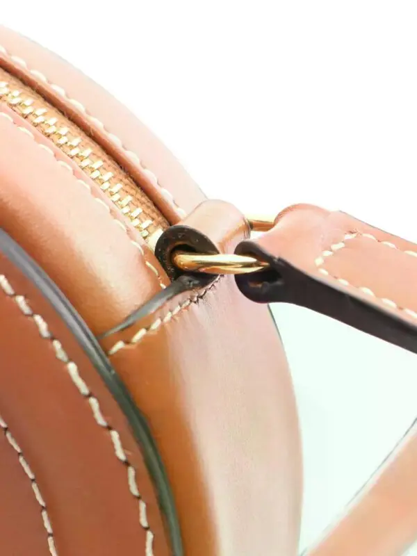 Celine Triomphe Oval Mini Bag - Brown
