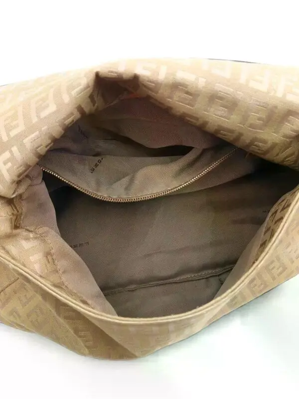 Fendi 2010s Zucchino Mamma Baguette Shoulder Bag