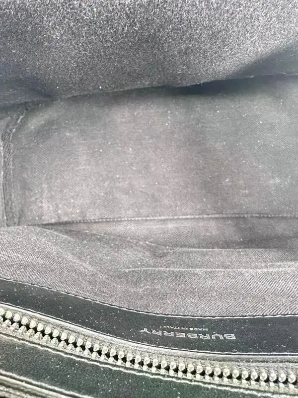 Burberry Rocco Logo-embossed Grained Leather Backpack