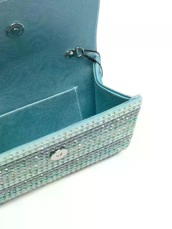 Kurt Geiger Eagle Crystal-embellished Clutch Bag