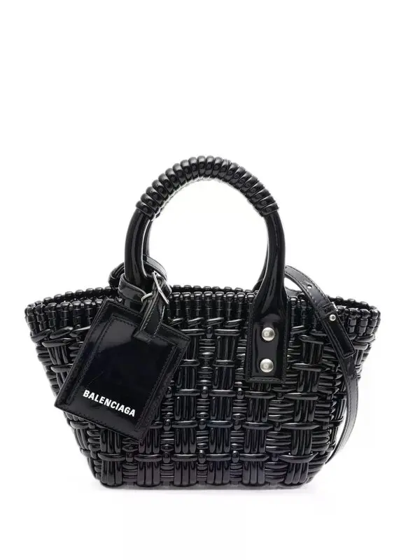 Balenciaga Xxs Bistro Basket Tote Bag