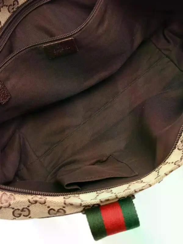 Gucci 2000s Gg Canvas Tote Bag