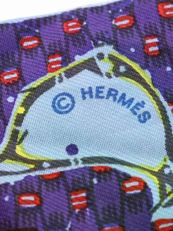 Hermès 2010s Le Boubou H Ribbon Scarf
