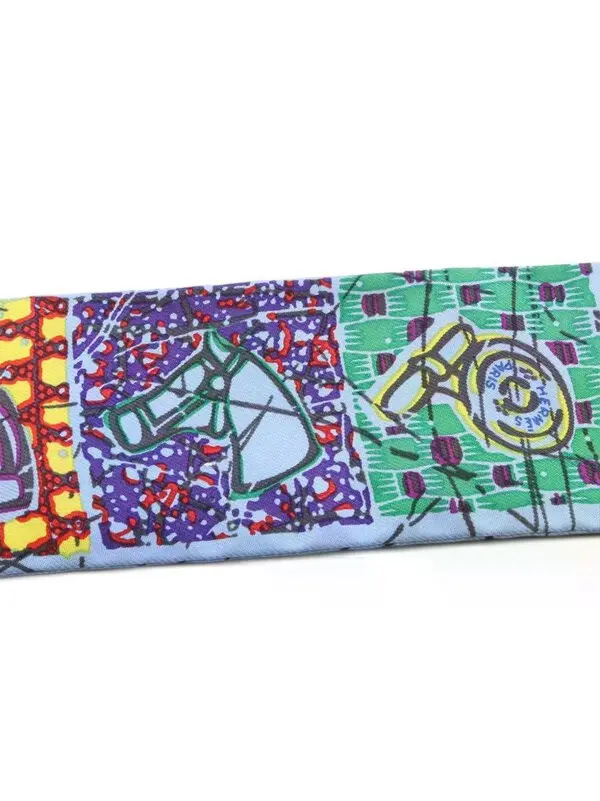 Hermès 2010s Le Boubou H Ribbon Scarf