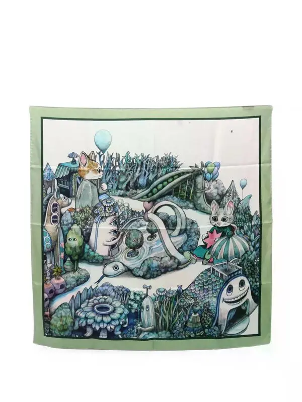 Gucci X Yuko Higuchi Square Scarf
