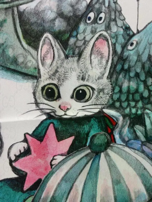 Gucci X Yuko Higuchi Square Scarf