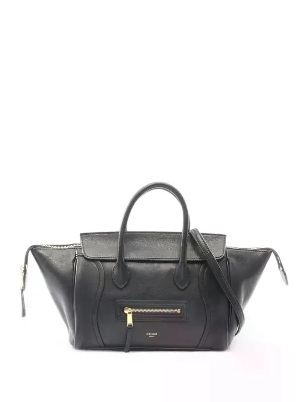 Celine 2010s Nano Luggage Tote Bag