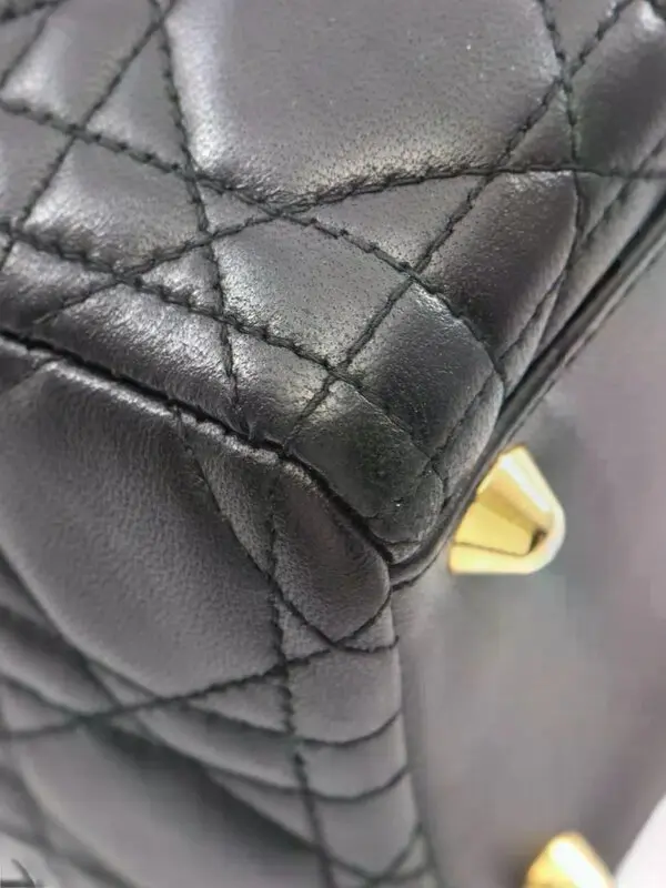 Dior 2010s Large Lady Cannage 2-way Tote Bag