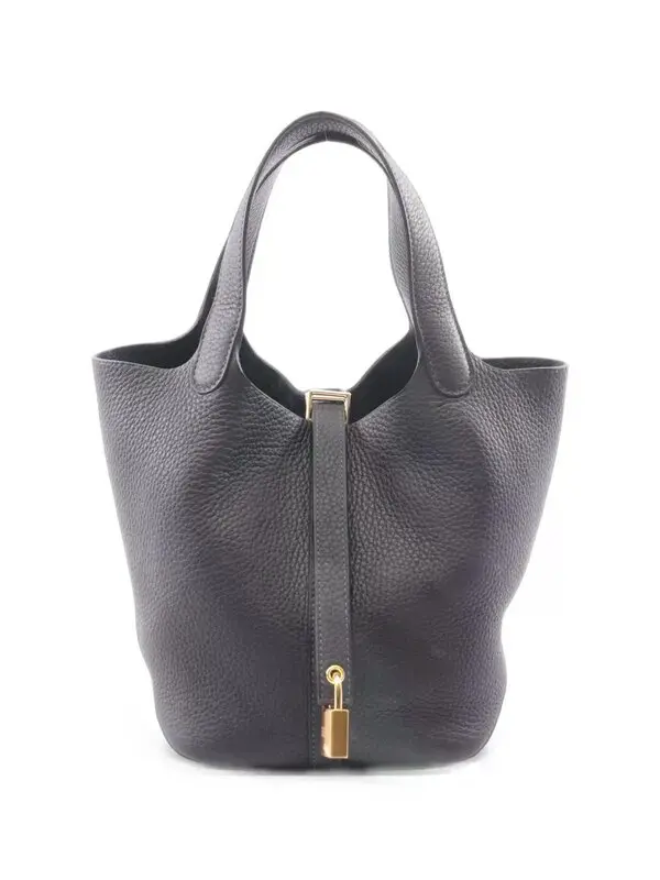 Hermès 2026 Pm Picotin Lock Leather Tote Bag
