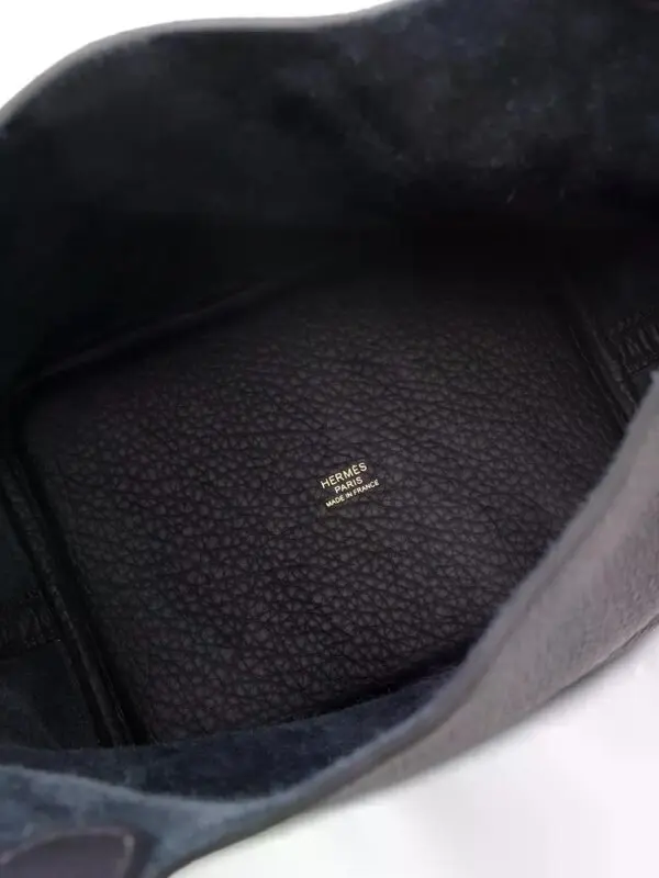 Hermès 2026 Pm Picotin Lock Leather Tote Bag - Blue