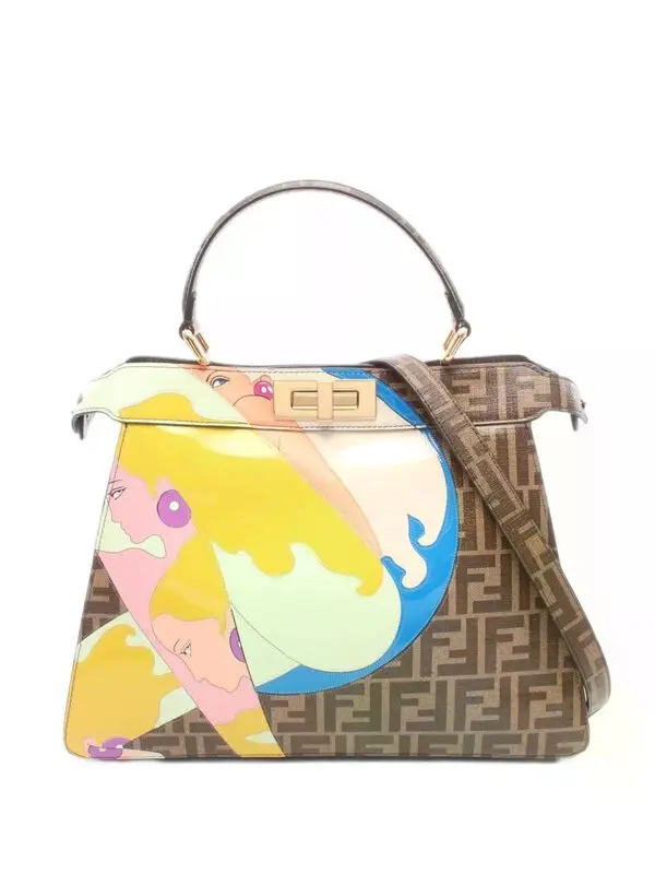 Fendi 2010s Peekaboo Iseeu Tote Bag - Brown