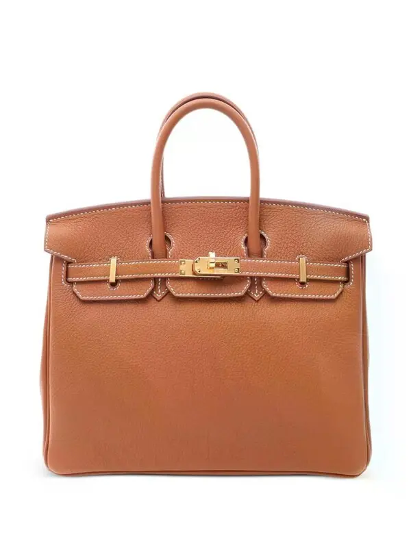 Hermès 2026 25 Birkin Togo-leather Tote Bag - Brown
