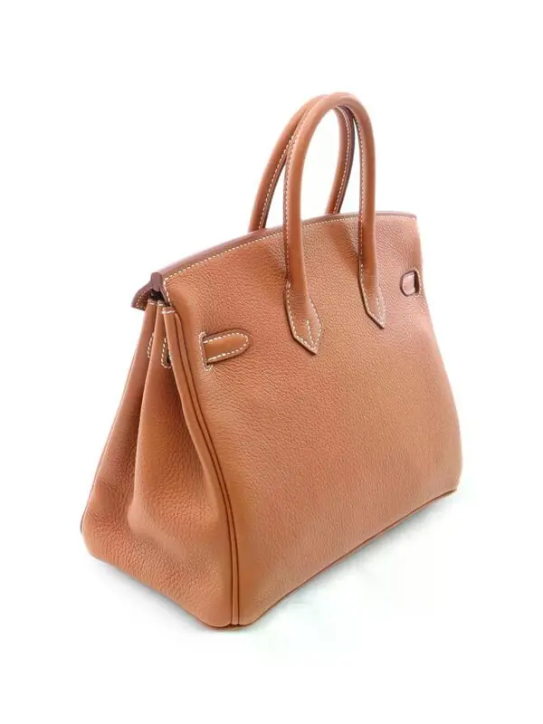 Hermès 2026 25 Birkin Togo-leather Tote Bag - Brown
