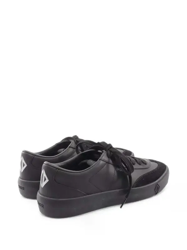 Dior Suede And Leather Cd Diamond Sneakers