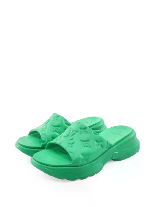 LOUIS VUITTON 2010s Pool 55 Sandals