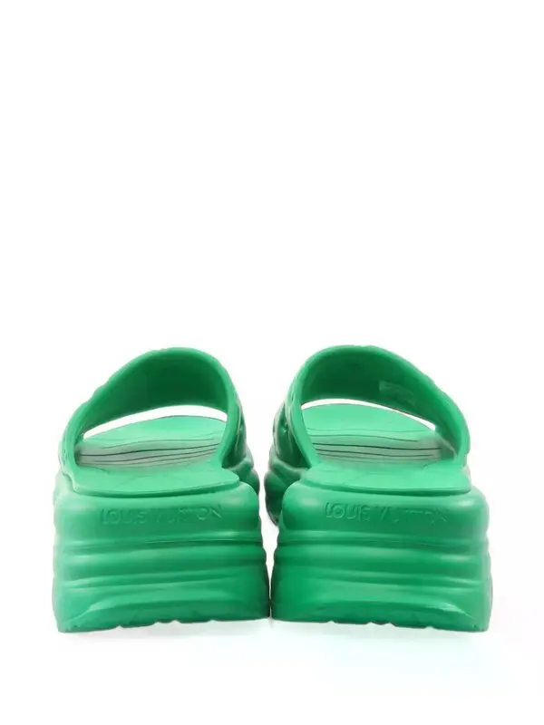 LOUIS VUITTON 2010s Pool 55 Sandals