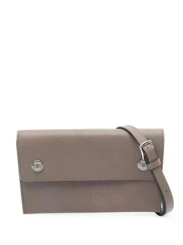 Hermès Snap To Go Epsom Shoulder Bag - Neutrals