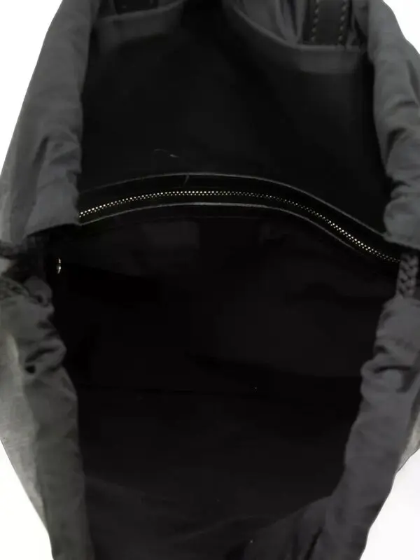 Gucci Gg Supreme Web Drawstring Backpack