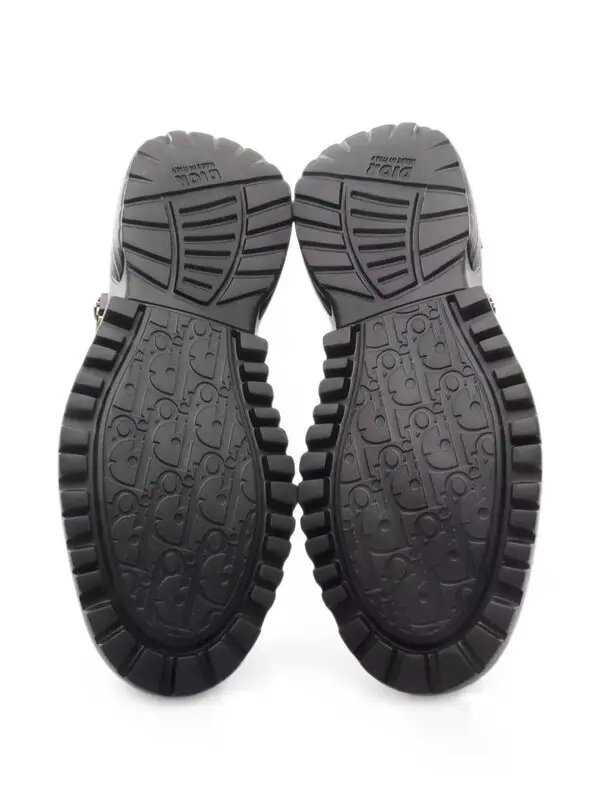 Dior Leather Combat Boots