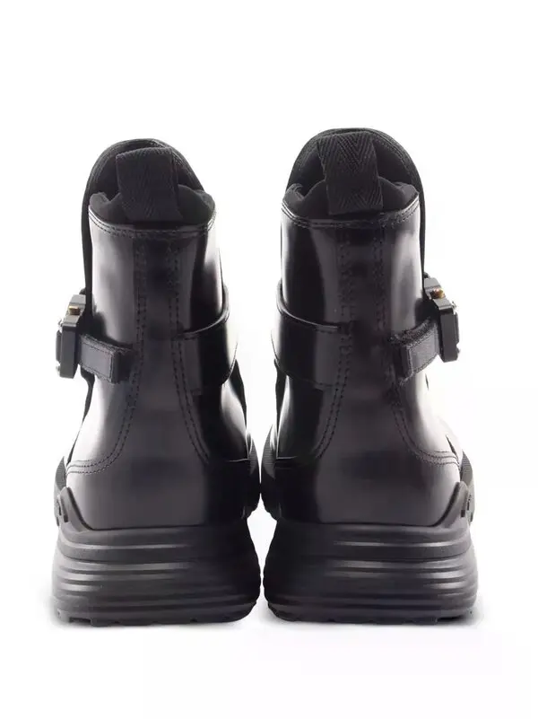 Dior Leather Combat Boots