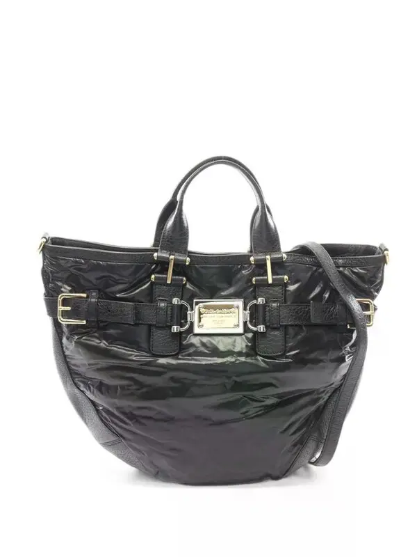 Dolce & Gabbana 2000s Leather Tote Bag
